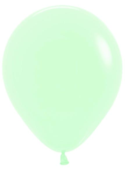 5" Pastel Matte Green - Hico Balloons