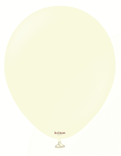 12" Macaron Pale Yellow - Hico Balloons